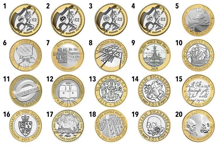 The Most Rare 2 Pound Coins And How Much They Are Worth VortexMag The Most Rare 2 Pound Coins And How Much They Are Worth VortexMag