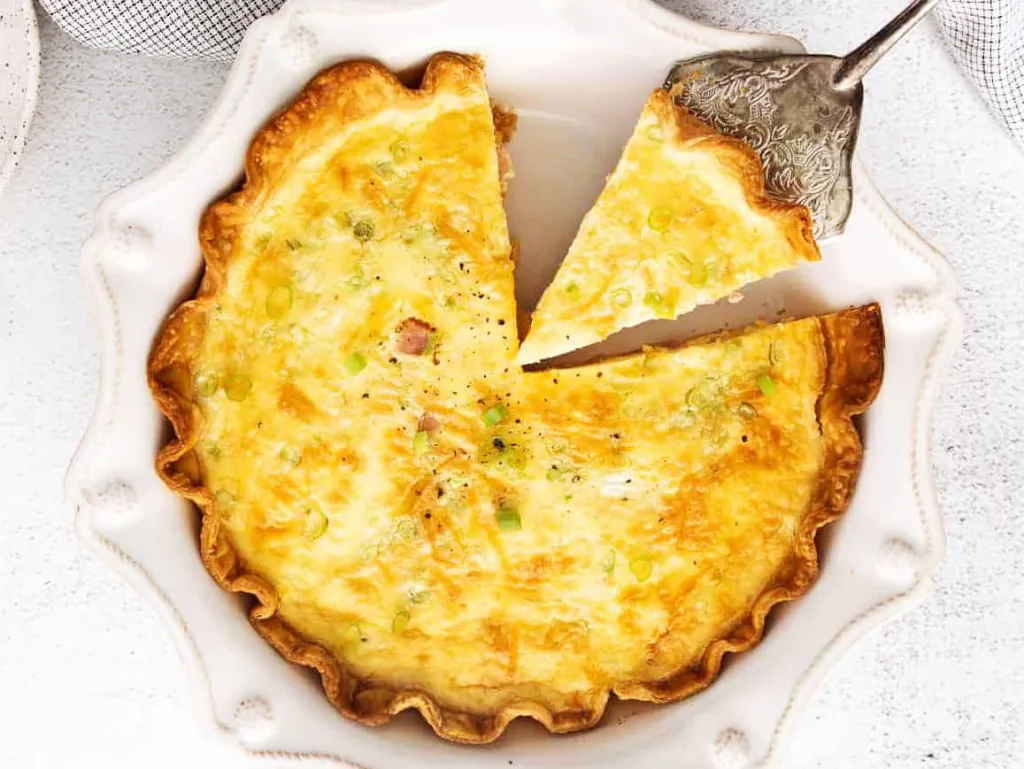 Quiche de queijo e fiambre: fácil de fazer e perfeita em qualquer ...