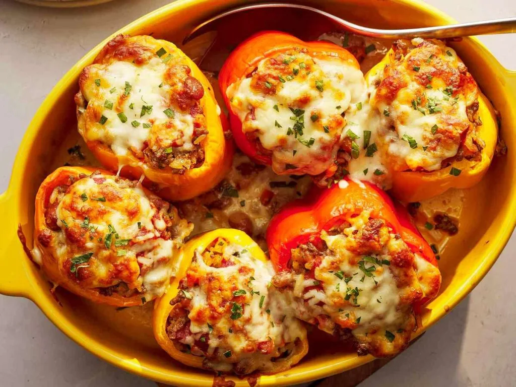 Pimentos recheados com carne picada: perfeitos para um almoço em ...