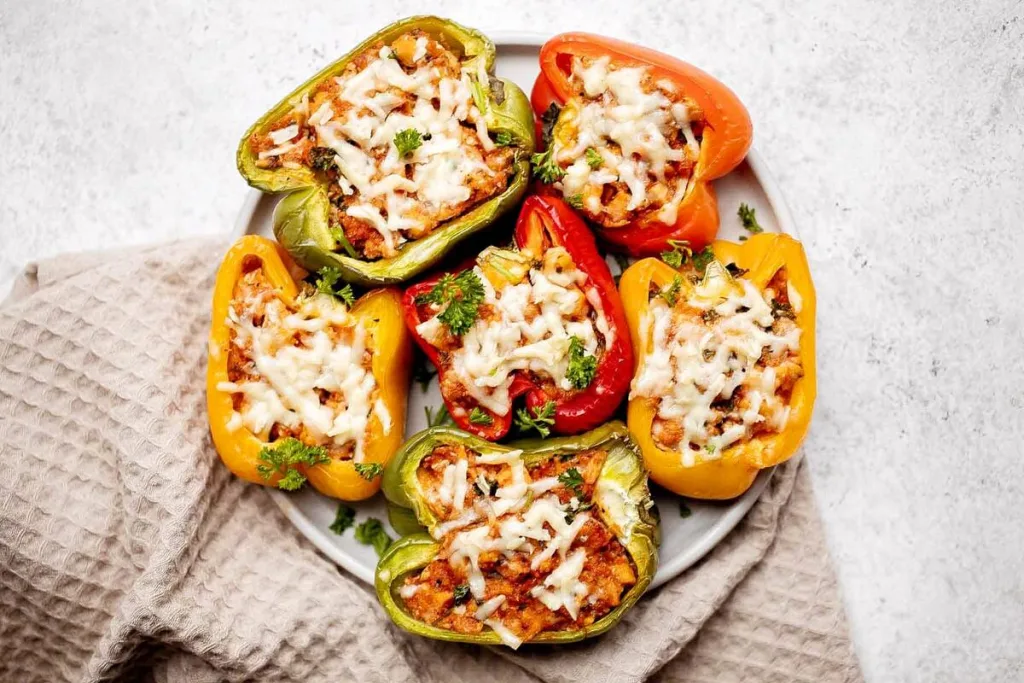 Pimentos recheados com frango: deliciosos e muito fáceis de fazer ...